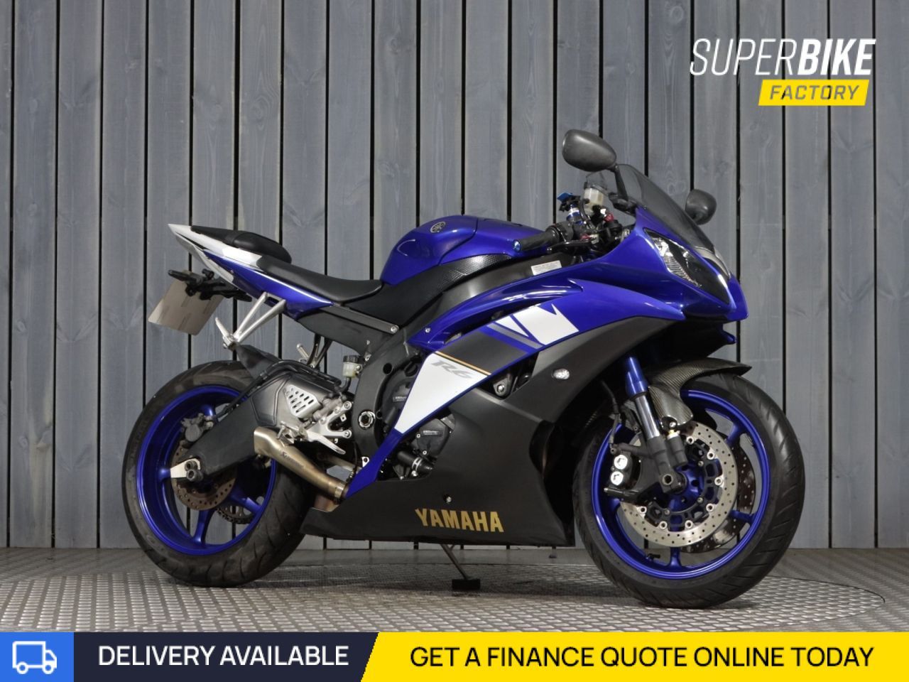 2006 YAMAHA R6 BLUE with 7244 miles - Used Motorbikes Dealer ...