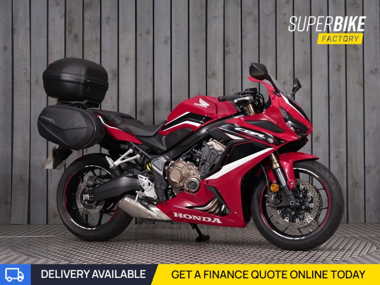 2021 HONDA CBR650R RED with 6176 miles - Used Motorbikes Dealer ...