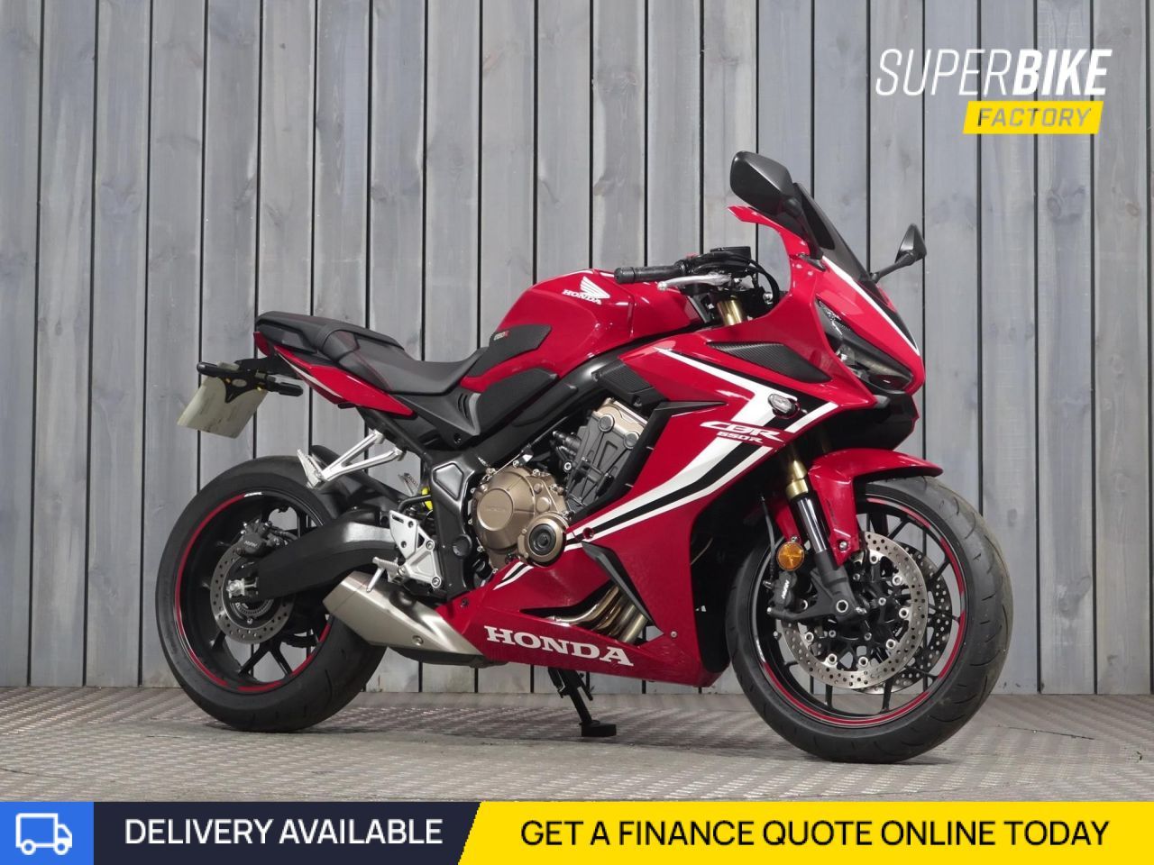 2019 HONDA CBR650R RED with 1296 miles - Used Motorbikes Dealer ...