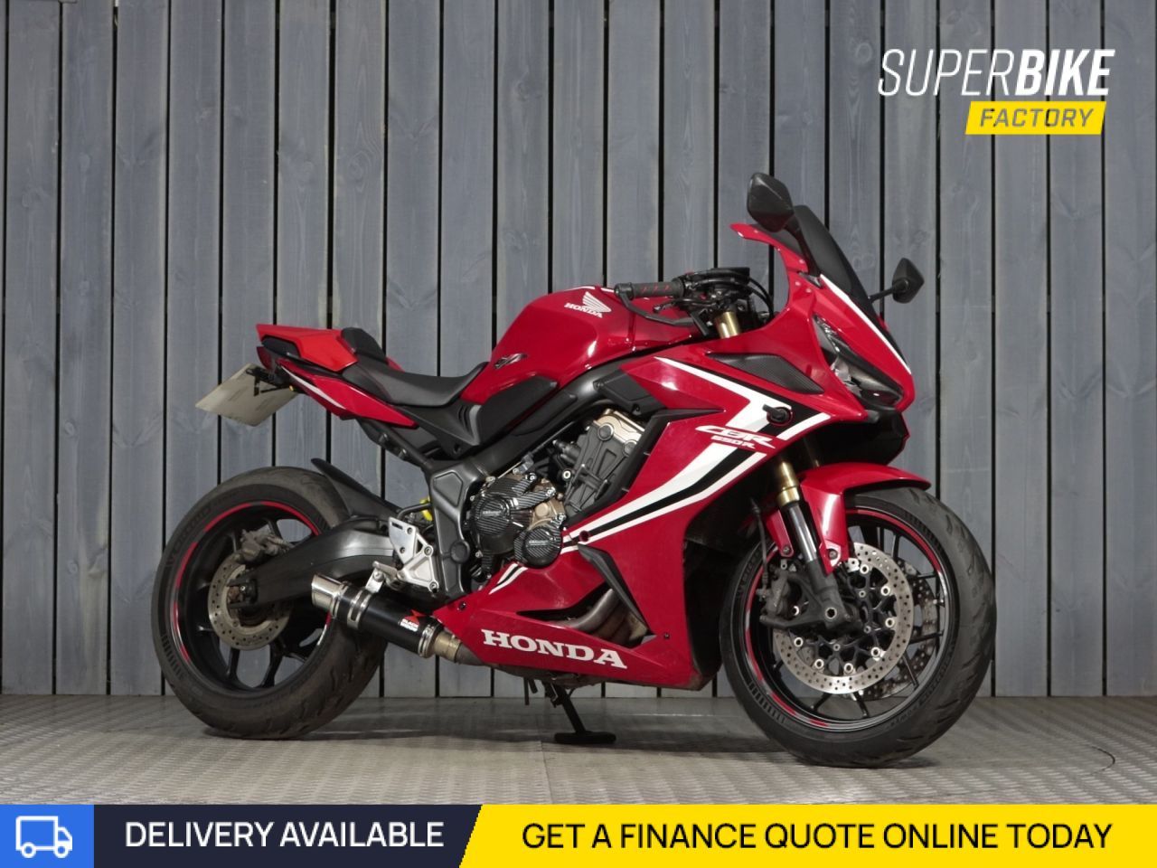 2020 HONDA CBR650R RED with 19191 miles - Used Motorbikes Dealer ...