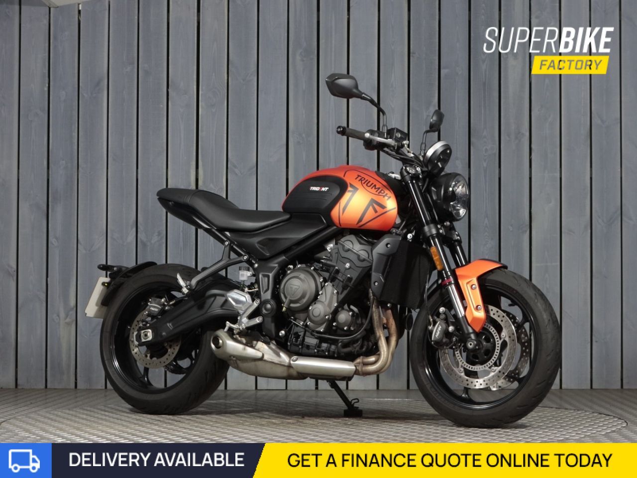 2023 TRIUMPH TRIDENT 660 - 3900 miles | Superbike Factory
