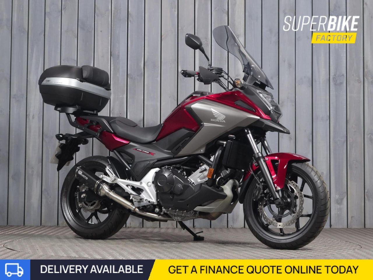 2019 HONDA NC750X RED with 6603 miles - Used Motorbikes Dealer ...