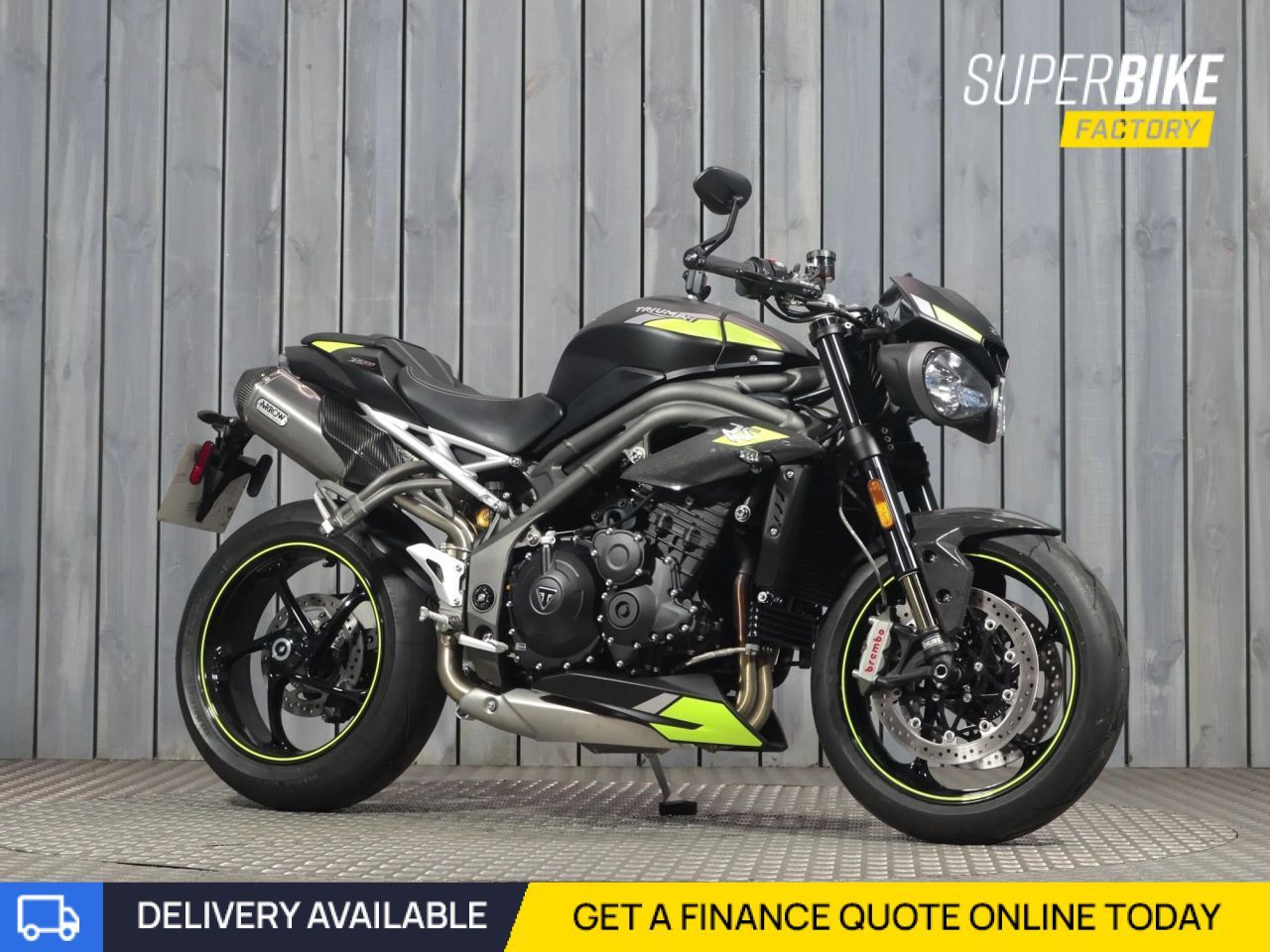 2020 TRIUMPH SPEED TRIPLE 1050 - 766 miles | Superbike Factory