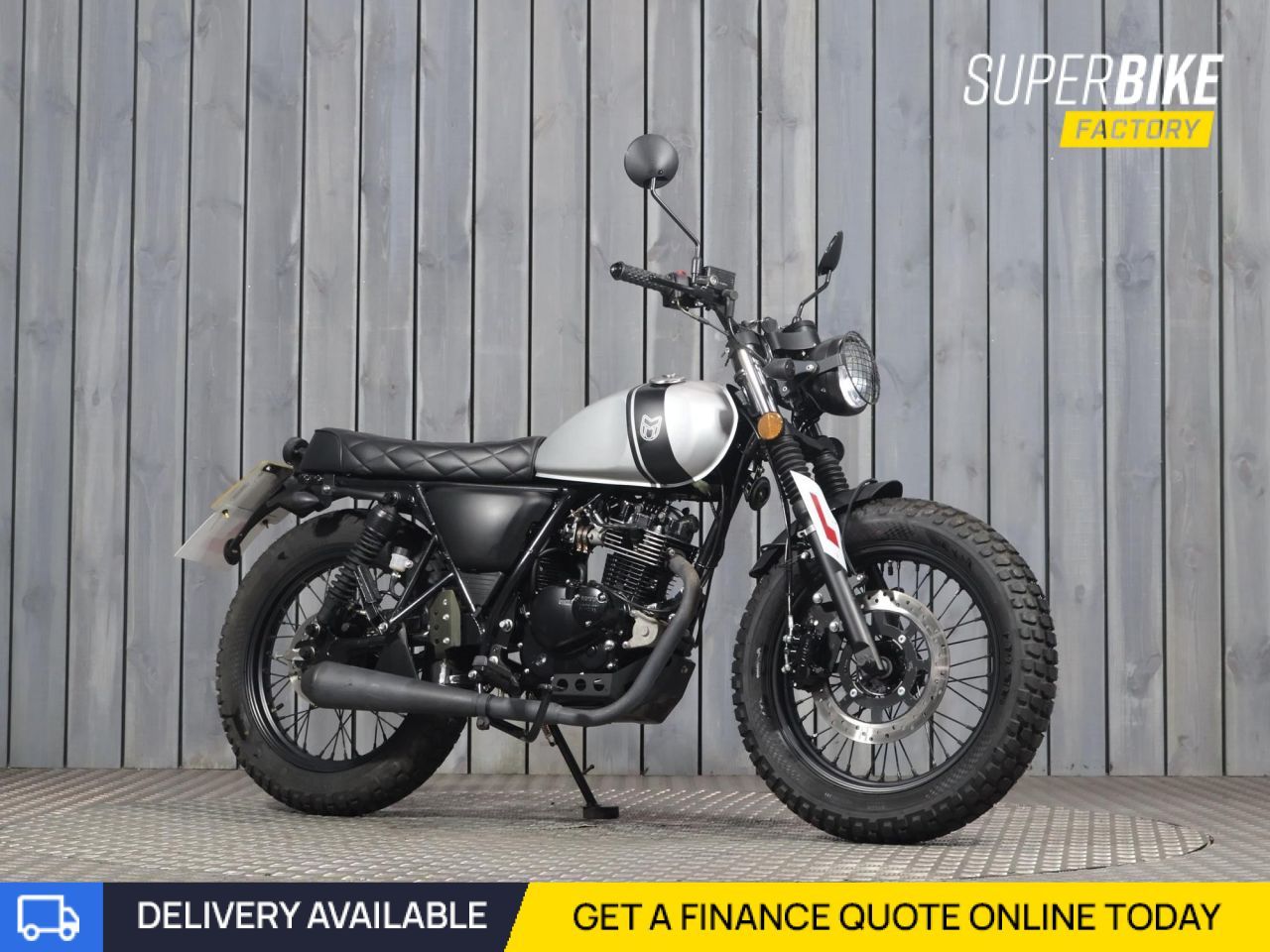 2022 MUTT RS-13 125 SILVER with 654 miles - Used Motorbikes Dealer ...