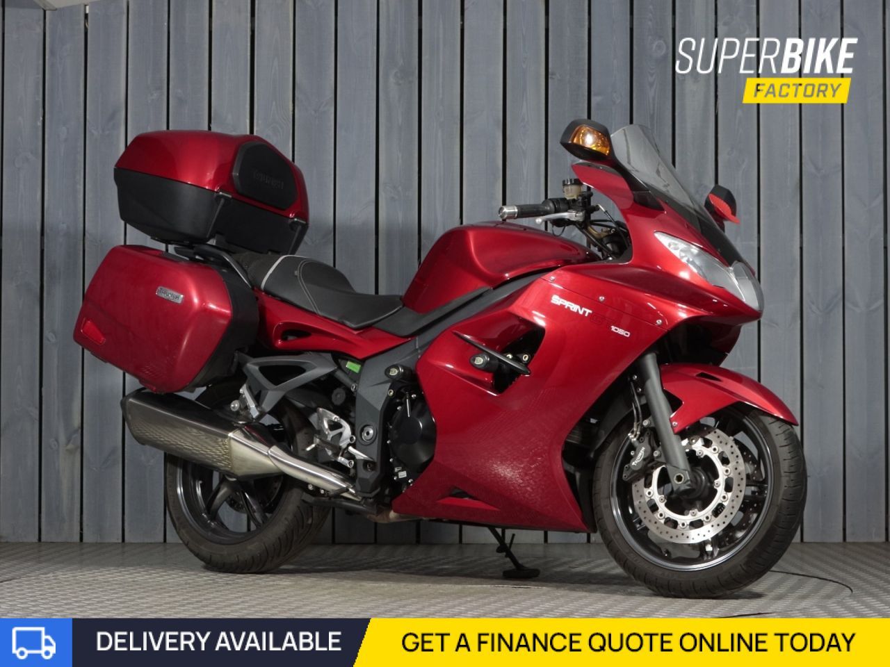 2014 TRIUMPH SPRINT GT 1050 - 19576 miles | Superbike Factory