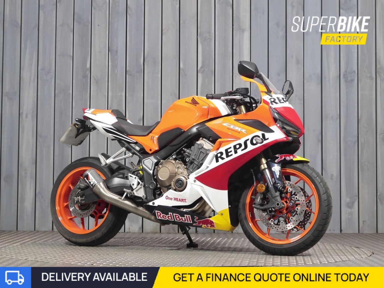 2019 HONDA CBR650R ORANGE with 8311 miles - Used Motorbikes Dealer ...