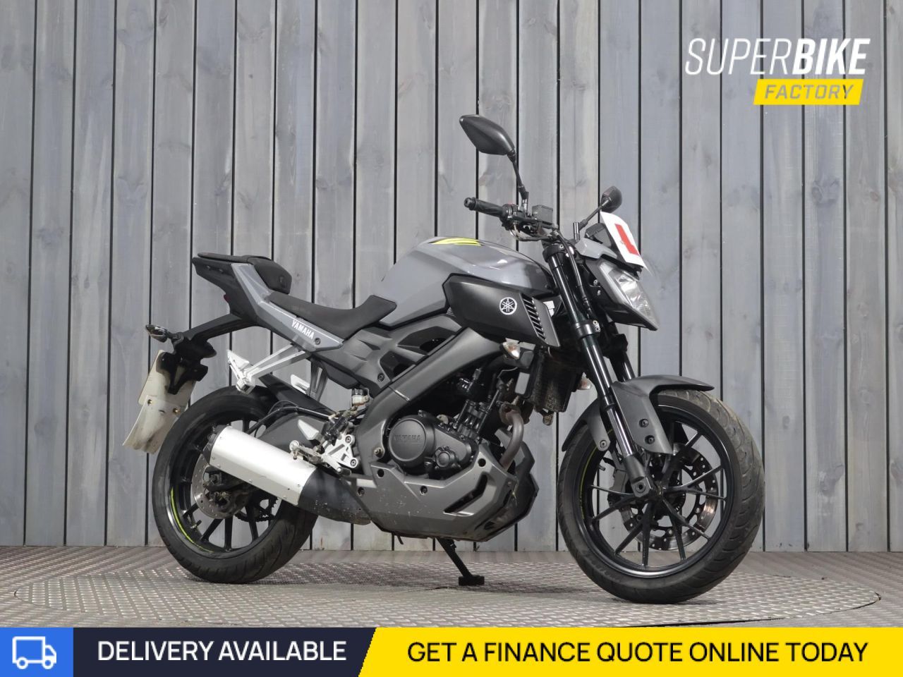 2016 YAMAHA MT-125 GREY with 14688 miles - Used Motorbikes Dealer ...