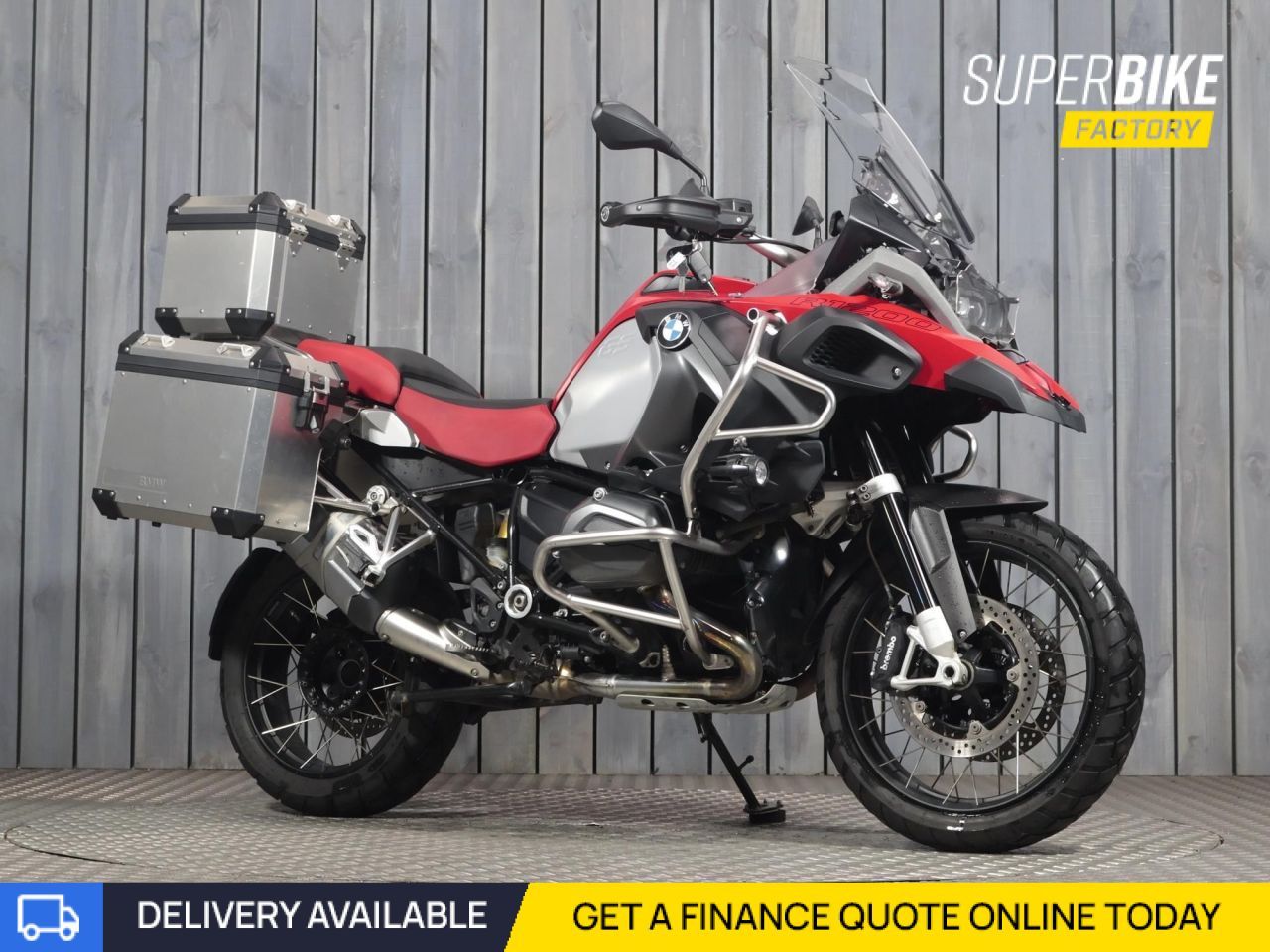 2015 BMW R1200GS ADVENTURE RED with 15969 miles - Used Motorbikes ...