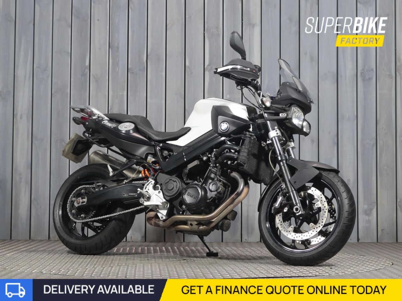 2010 BMW F800R WHITE with 16554 miles - Used Motorbikes Dealer ...