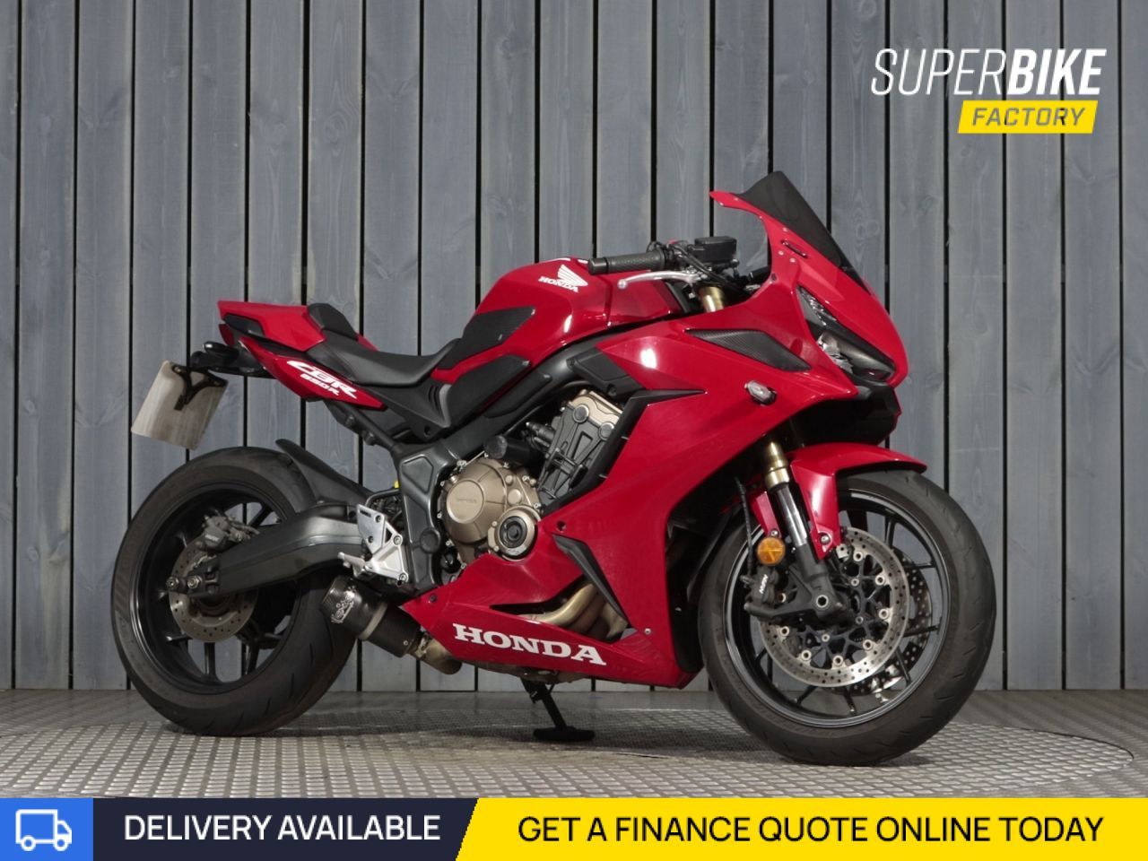 2020 HONDA CBR650R RED with 13090 miles - Used Motorbikes Dealer ...