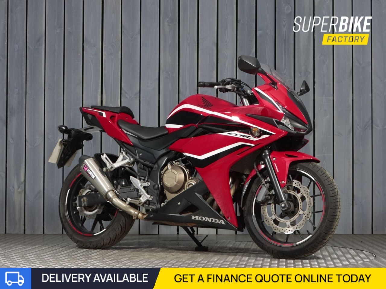2019 HONDA CBR500R RED with 12398 miles - Used Motorbikes Dealer ...