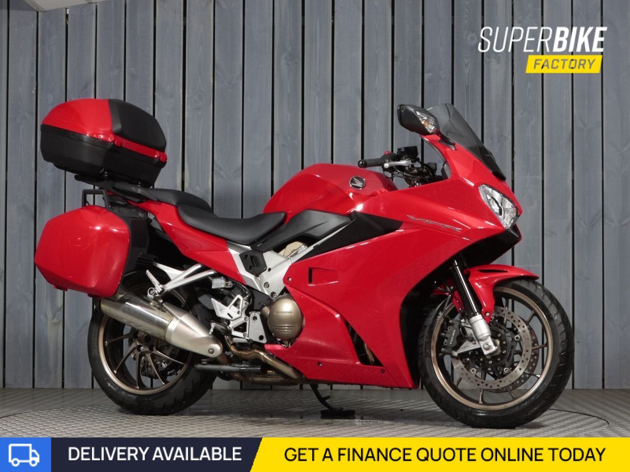 2015 HONDA VFR800 RED with 13916 miles - Used Motorbikes Dealer ...