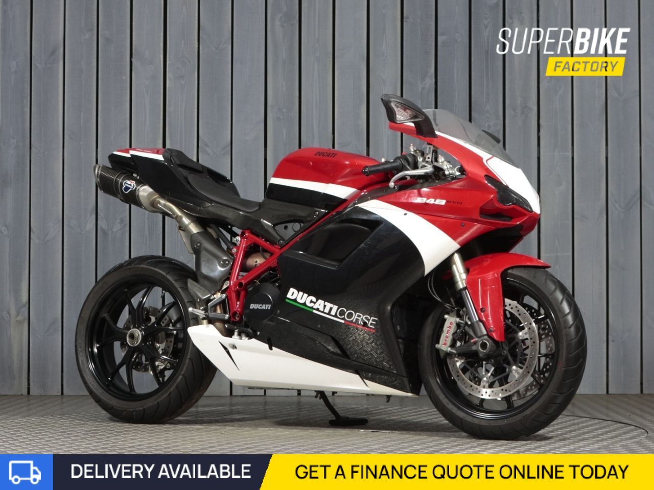 2012 DUCATI 848 RED with 12138 miles - Used Motorbikes Dealer: Cheshire & Donington Park: The ...