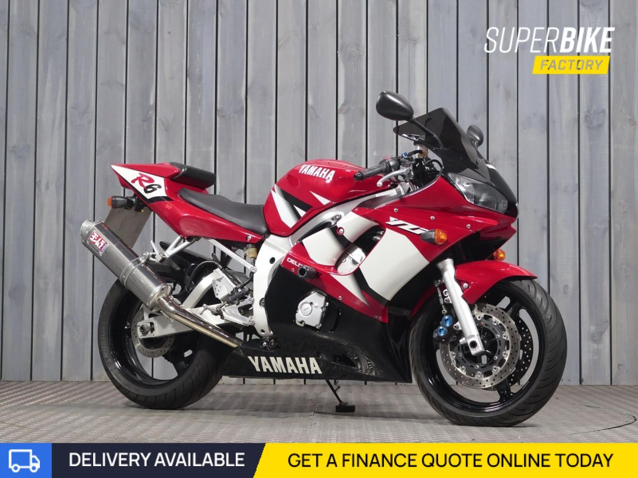 2003 YAMAHA R6 RED with 14437 miles - Used Motorbikes Dealer: Cheshire ...