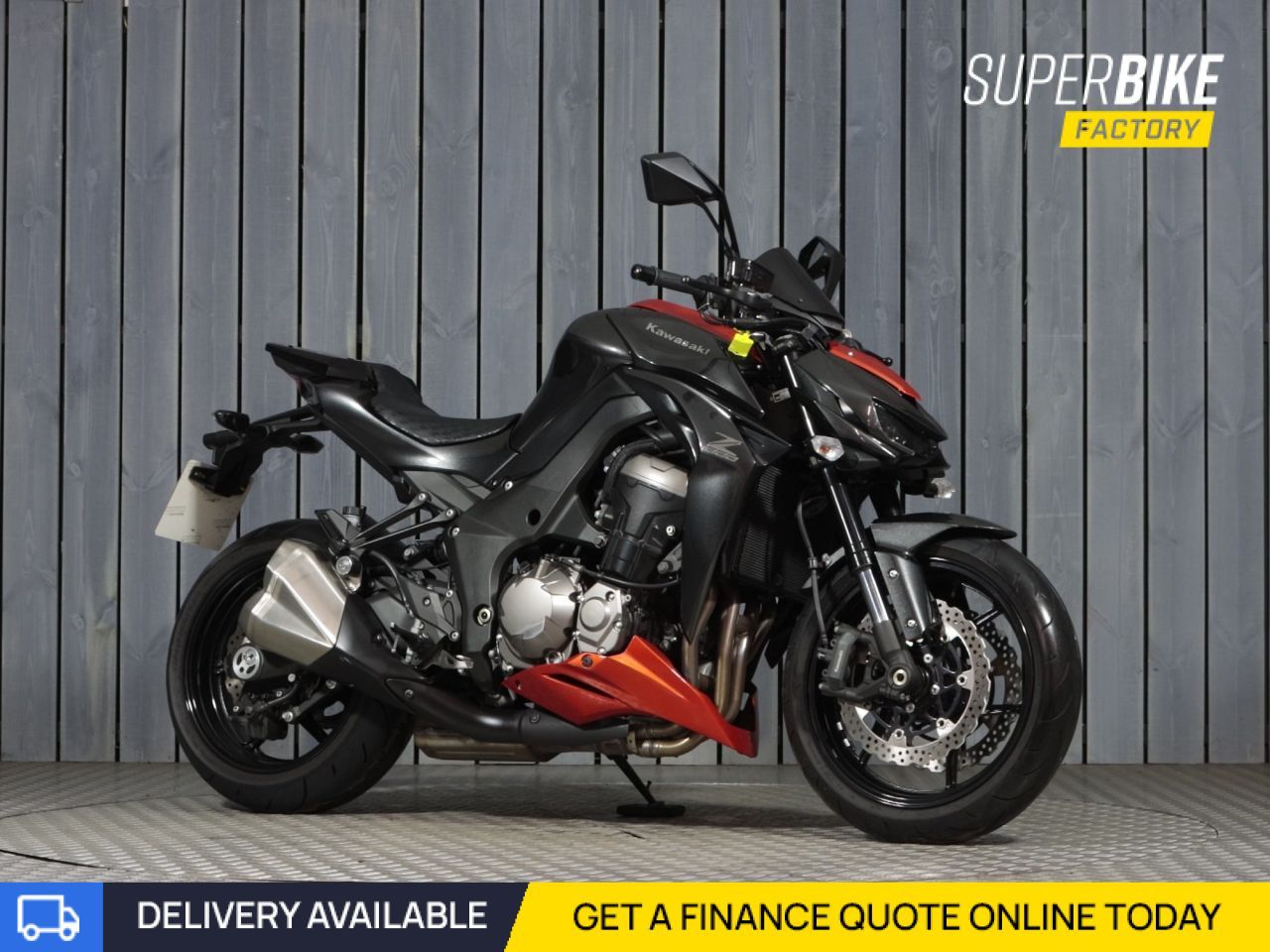 2015 KAWASAKI Z1000 GREY with 2032 miles - Used Motorbikes Dealer ...