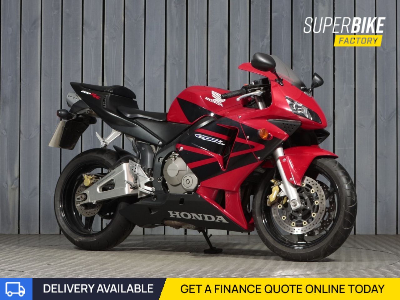 2004 HONDA CBR600RR RED with 16091 miles - Used Motorbikes Dealer ...