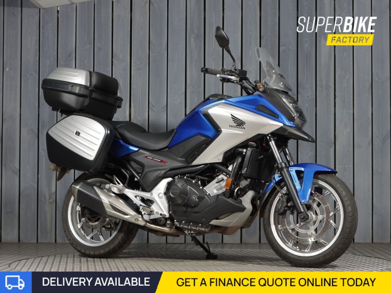 2018 HONDA NC750X BLUE with 16479 miles - Used Motorbikes Dealer ...