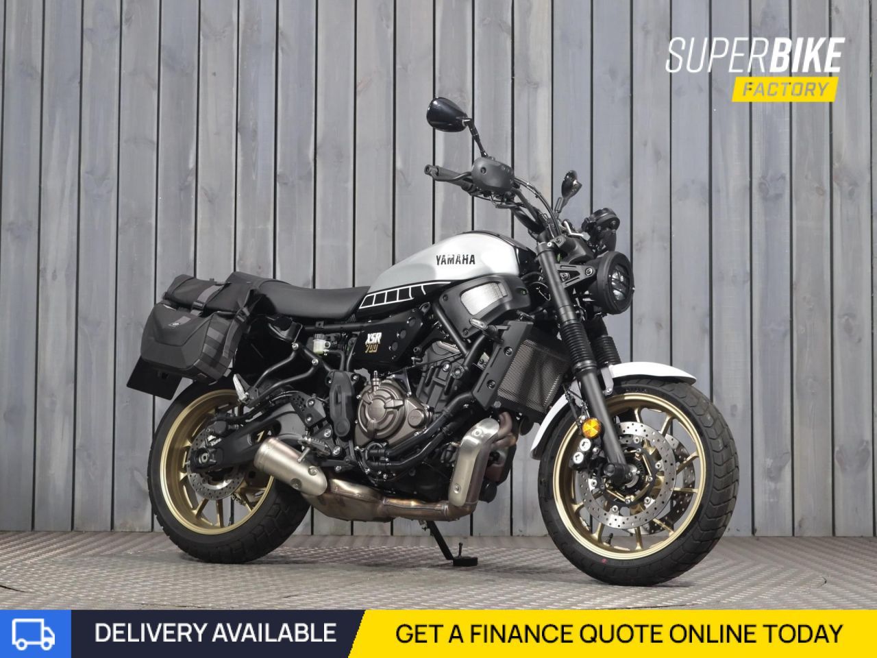 2023 YAMAHA XSR700 SILVER with 713 miles - Used Motorbikes Dealer ...