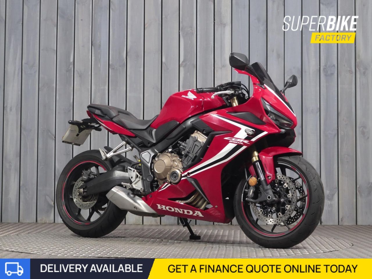 2019 HONDA CBR650R RED with 21839 miles - Used Motorbikes Dealer ...