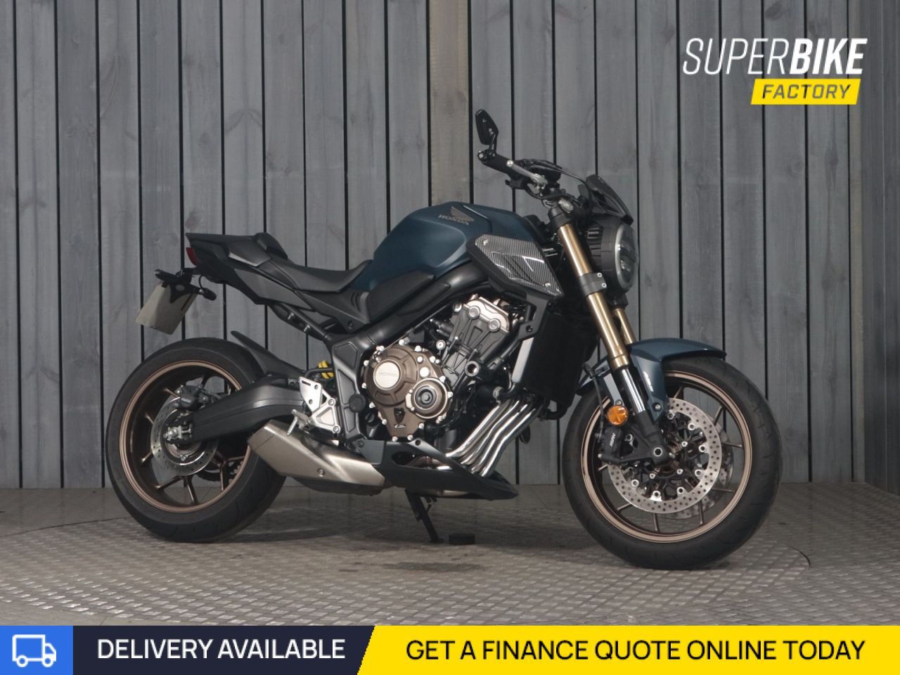 2021 HONDA CB650R BLUE with 2707 miles - Used Motorbikes Dealer ...