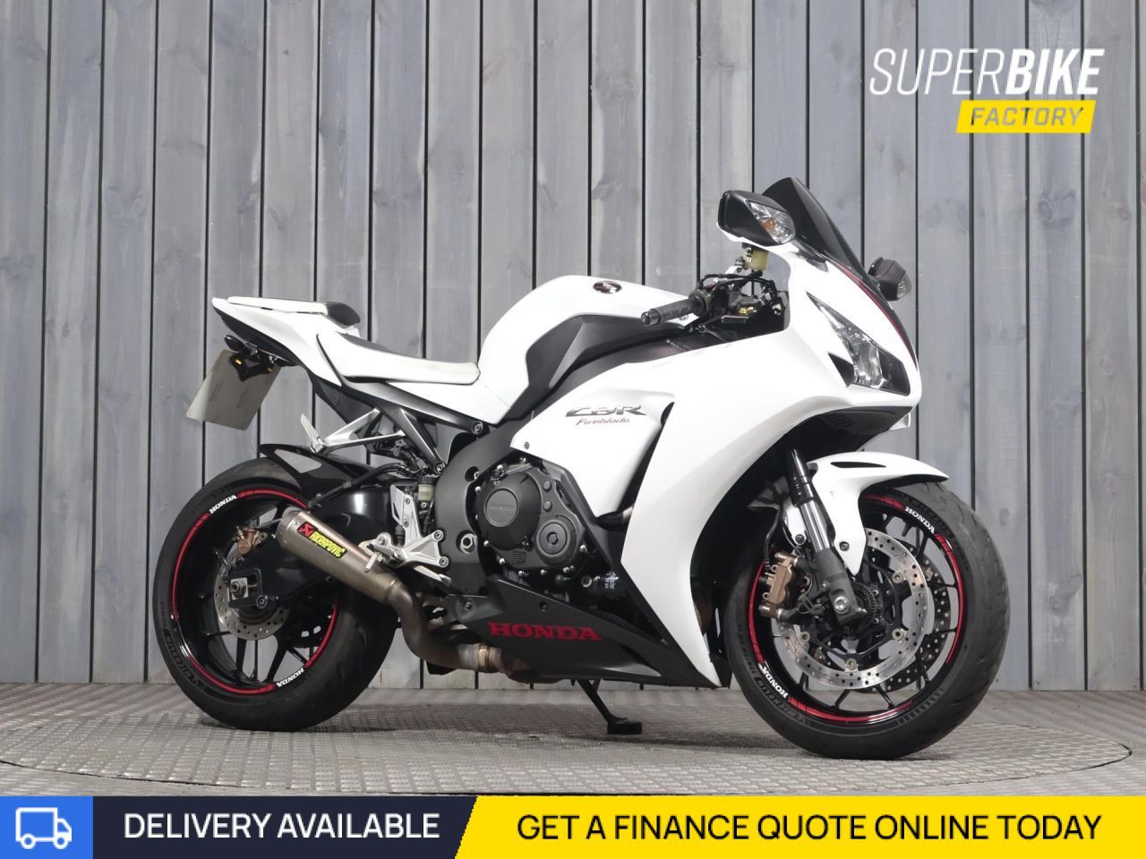 2014 HONDA CBR1000RR FIREBLADE WHITE with 26213 miles - Used Motorbikes ...
