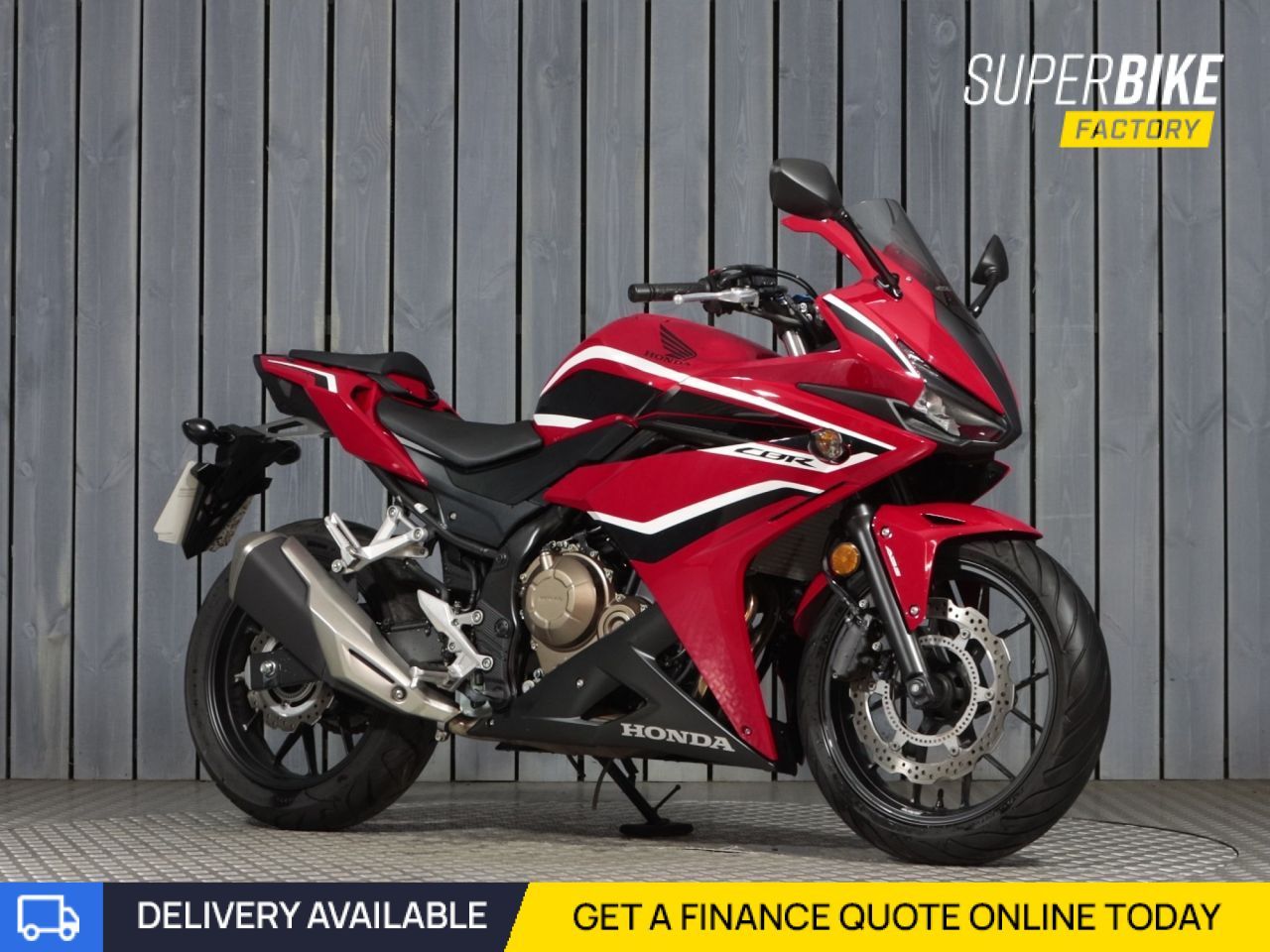 2019 HONDA CBR500R RED with 2532 miles - Used Motorbikes Dealer ...