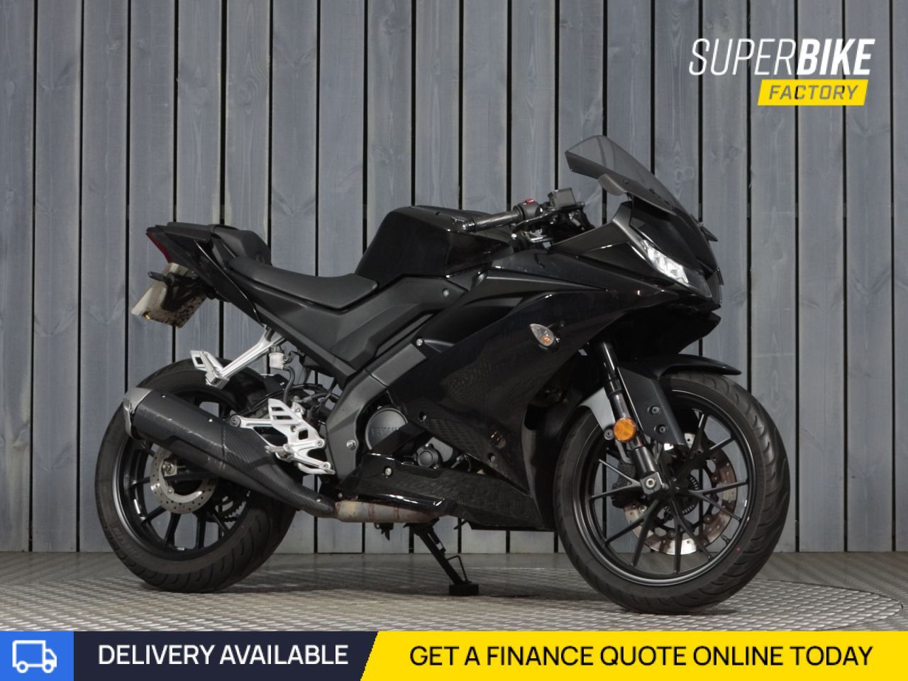 2023 YAMAHA R125 BLACK with 8470 miles - Used Motorbikes Dealer ...