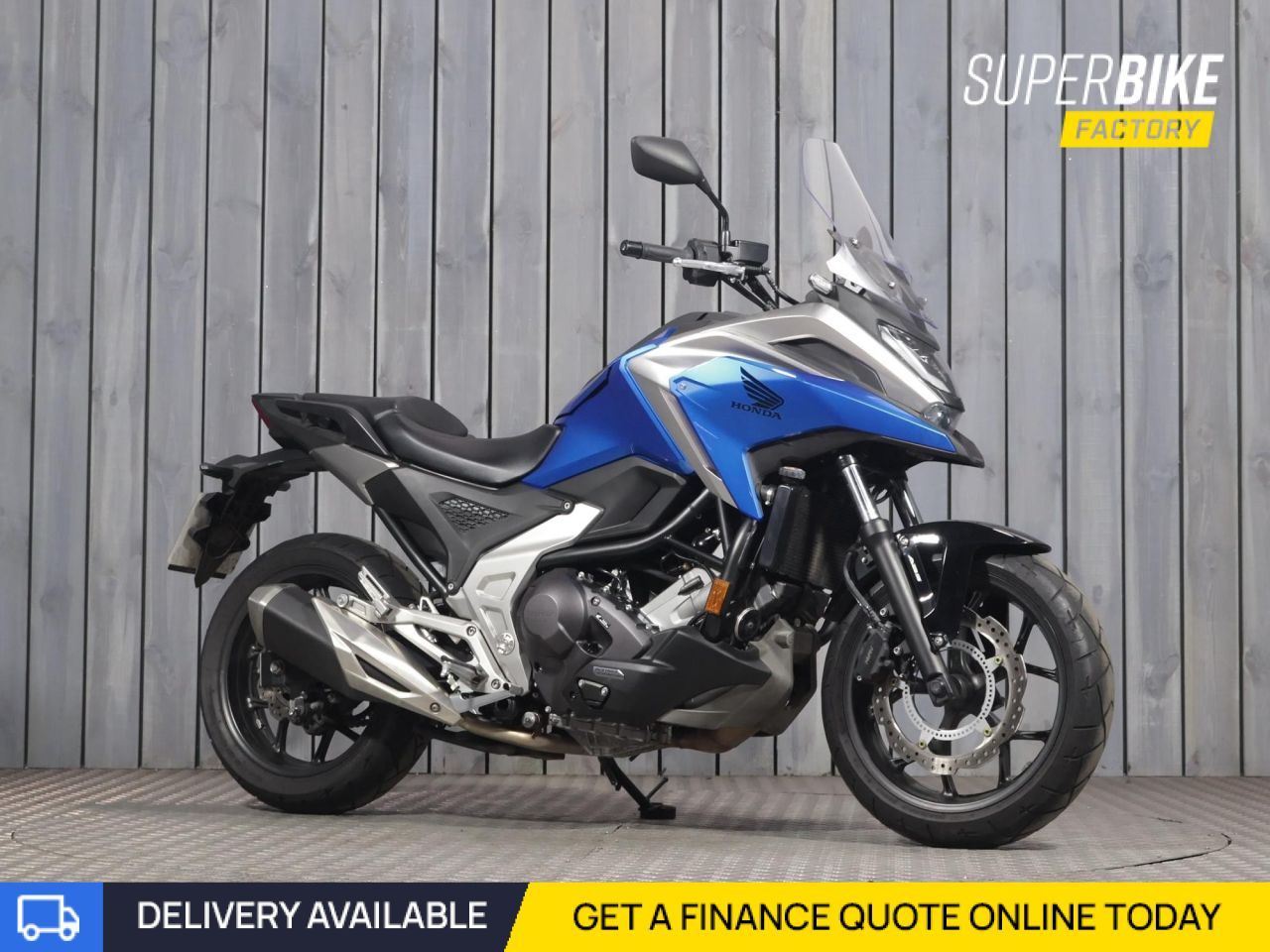 2022 HONDA NC750X BLUE with 1996 miles - Used Motorbikes Dealer ...