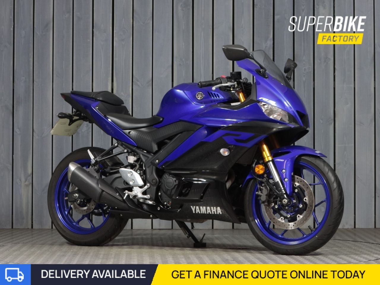 2020 YAMAHA R3 BLUE with 1735 miles - Used Motorbikes Dealer: Cheshire ...