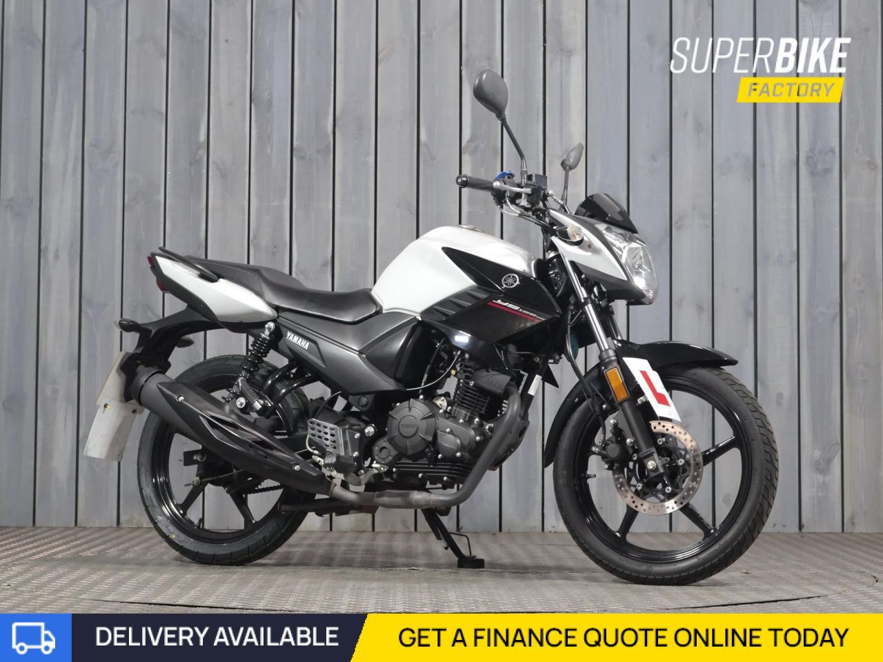 2021 YAMAHA YS125 WHITE with 5380 miles - Used Motorbikes Dealer ...