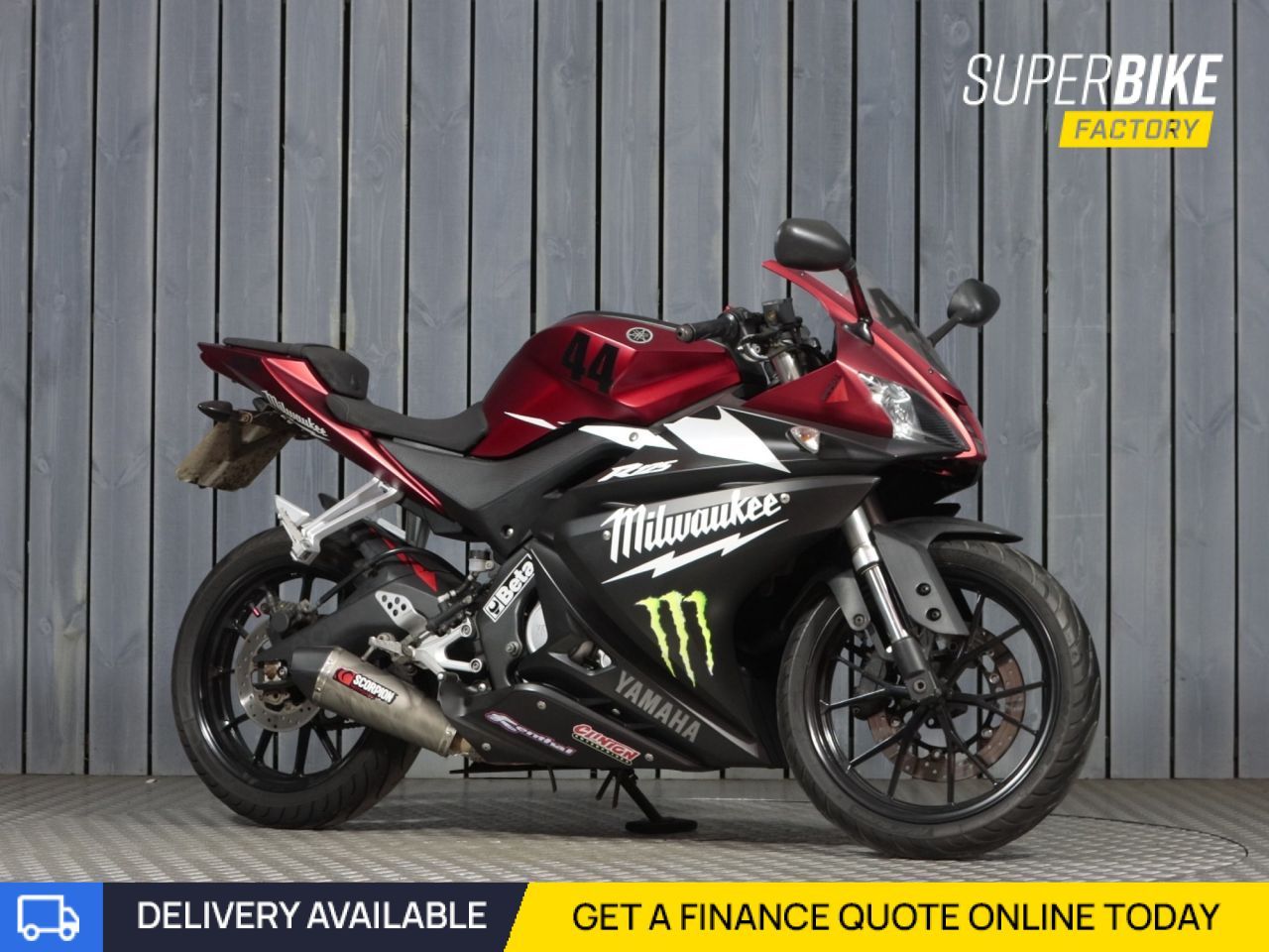 2014 YAMAHA R125 RED with 12709 miles - Used Motorbikes Dealer ...