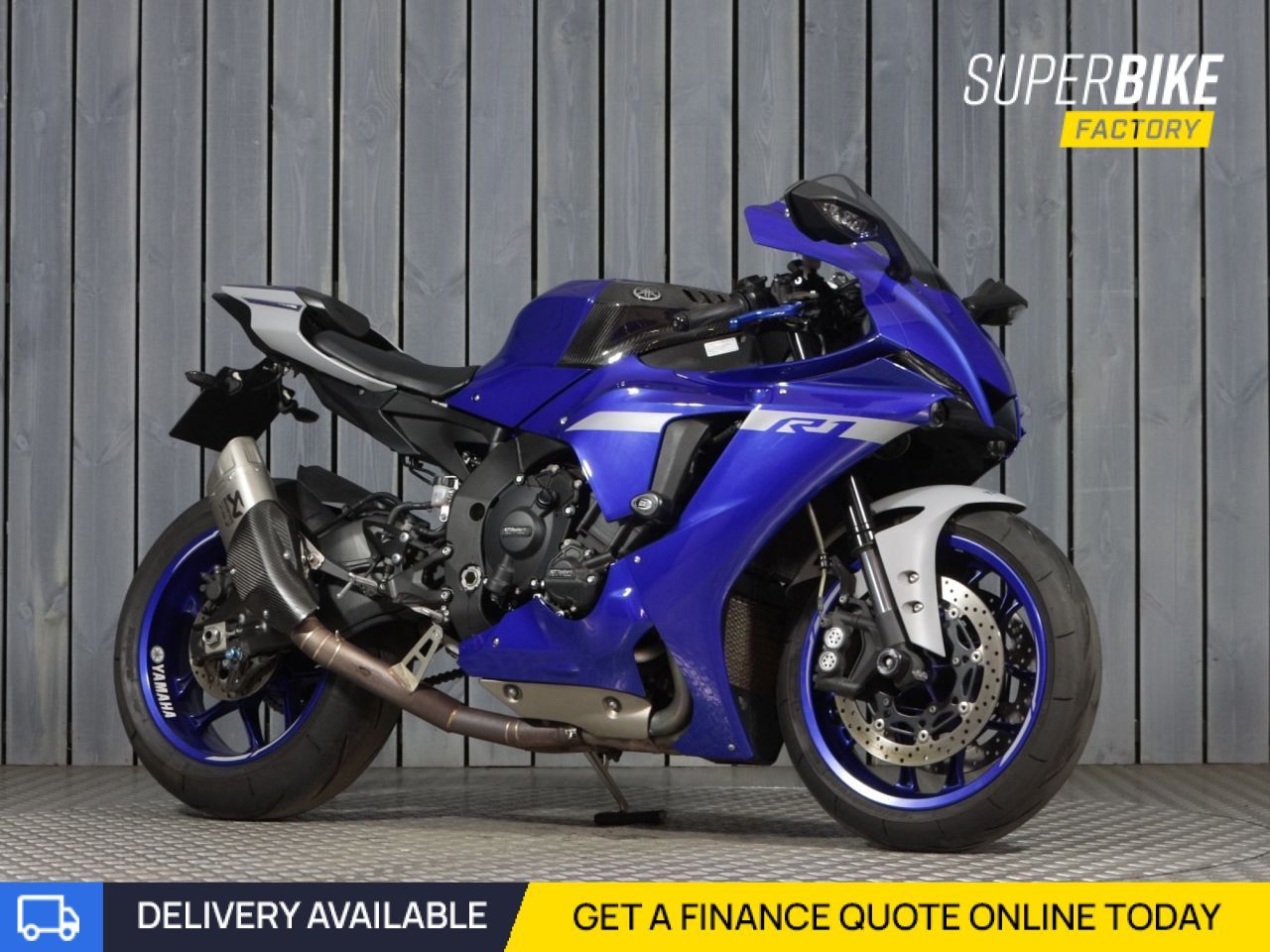 2021 YAMAHA R1 BLUE with 6050 miles - Used Motorbikes Dealer ...