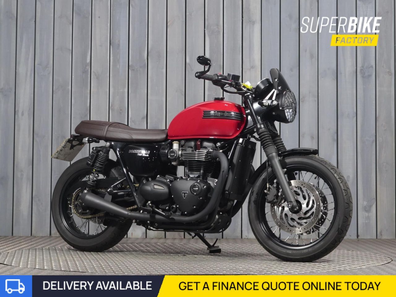 2017 TRIUMPH BONNEVILLE T120 - 4311 miles | Superbike Factory