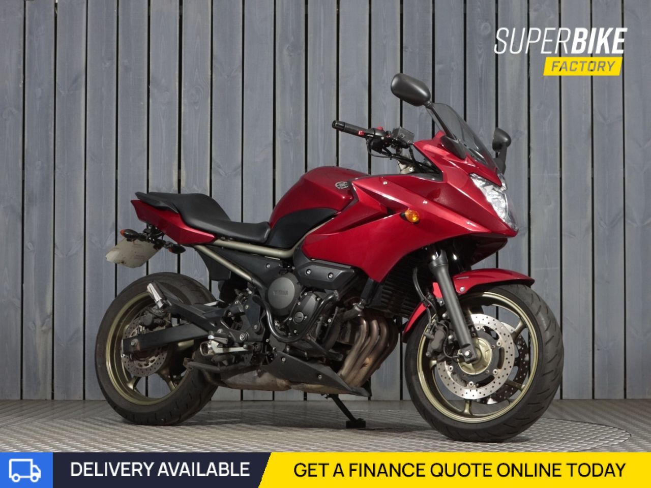2010 YAMAHA XJ6 DIVERSION N RED with 13677 miles - Used Motorbikes ...
