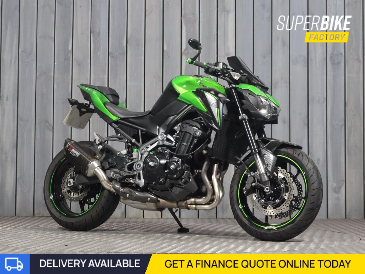 2018 KAWASAKI Z900 GREEN with 6355 miles - Used Motorbikes Dealer ...