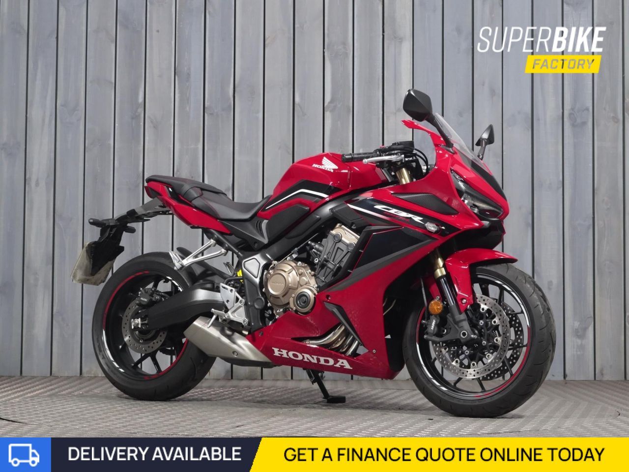2022 HONDA CBR650R RED with 4116 miles - Used Motorbikes Dealer ...