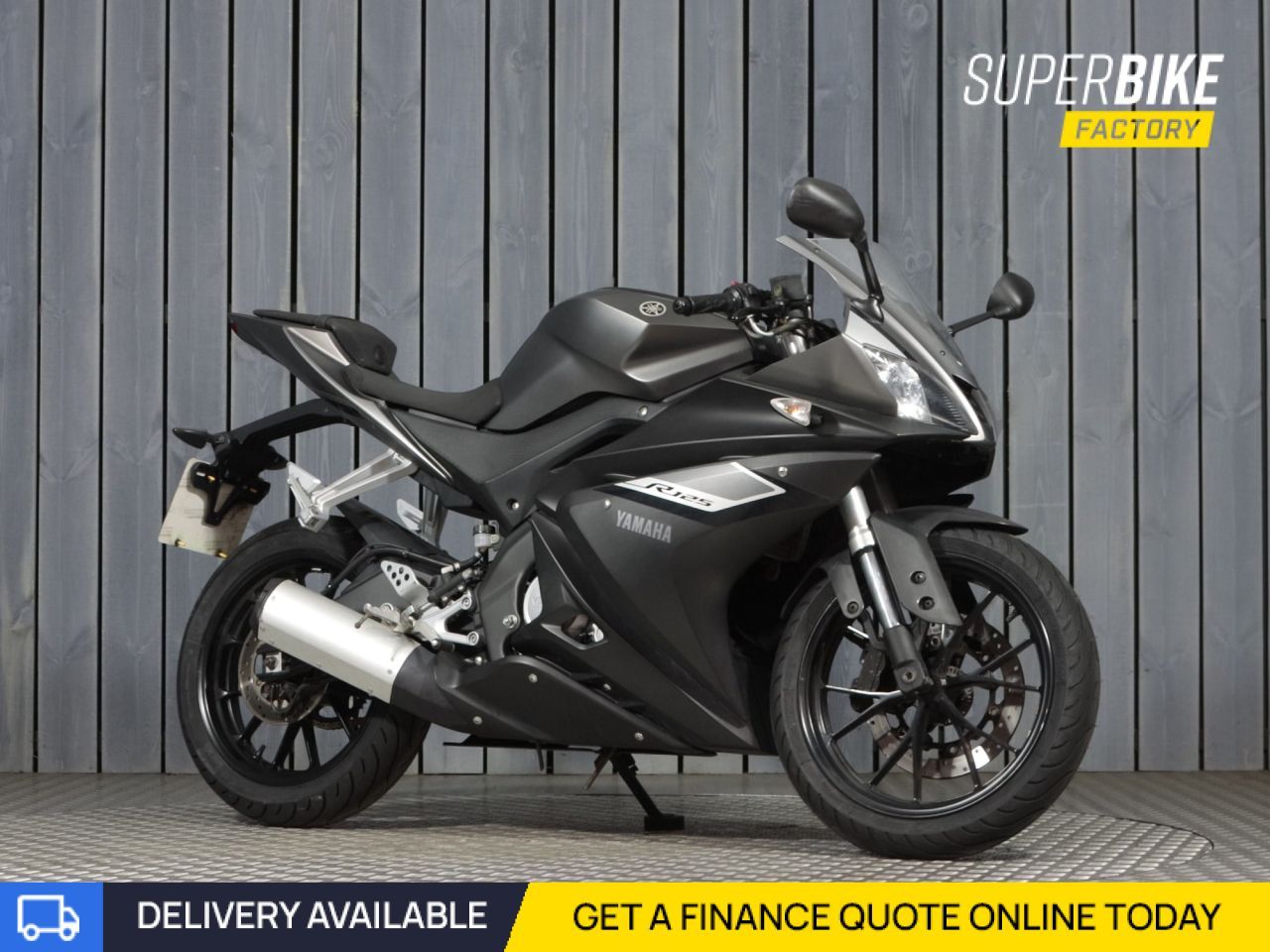 2016 YAMAHA R125 GREY with 4147 miles - Used Motorbikes Dealer ...