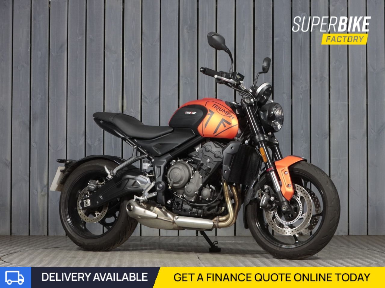 2023 TRIUMPH TRIDENT 660 - 1277 miles | Superbike Factory