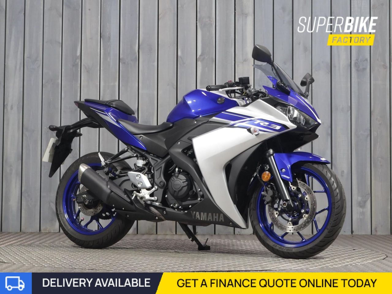 2016 YAMAHA R3 BLUE with 4731 miles - Used Motorbikes Dealer ...