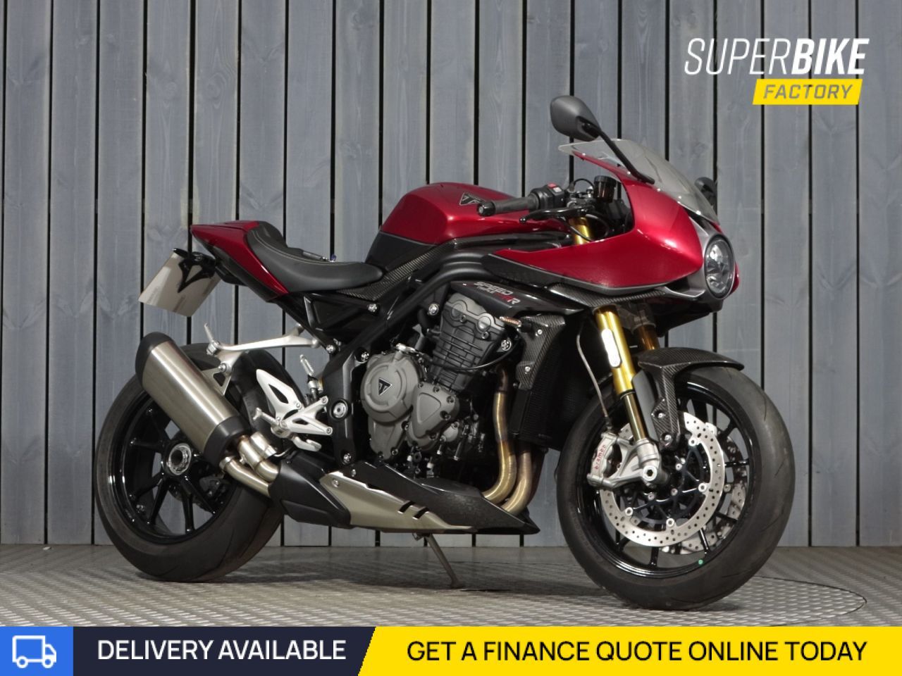 2022 TRIUMPH SPEED TRIPLE 1200 - 3610 miles | Superbike Factory