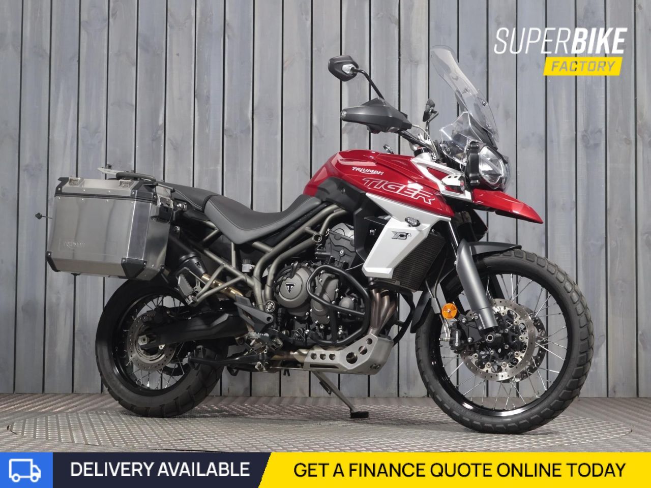2018 TRIUMPH TIGER 800 PINK with 12239 miles - Used Motorbikes Dealer ...