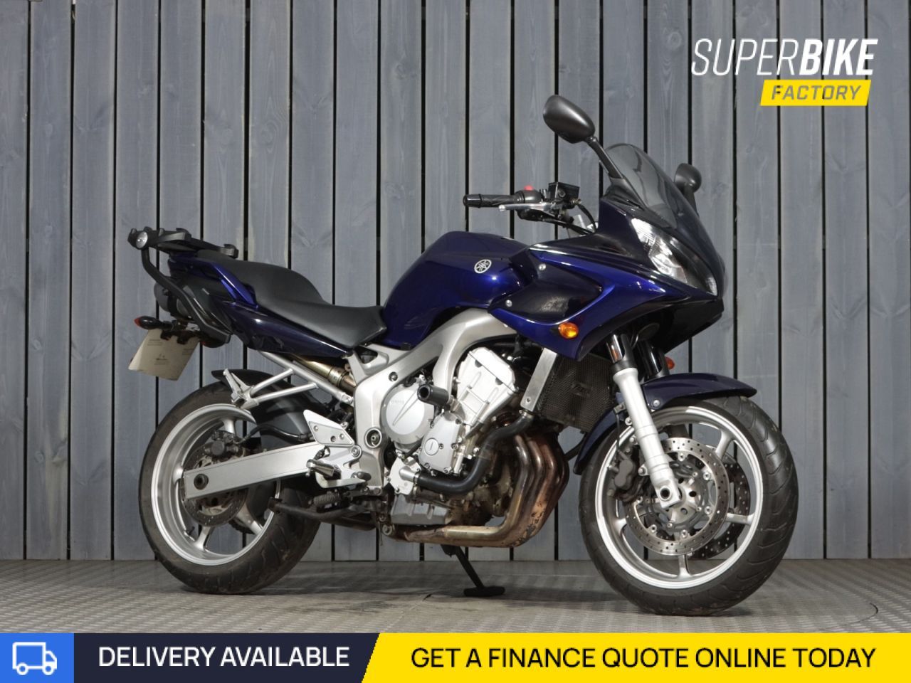 2005 YAMAHA FZ6 FAZER BLUE with 22508 miles - Used Motorbikes Dealer ...