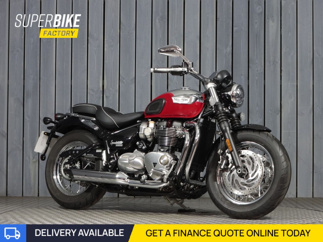 2023 TRIUMPH SPEEDMASTER 1200 - 28 miles | Superbike Factory