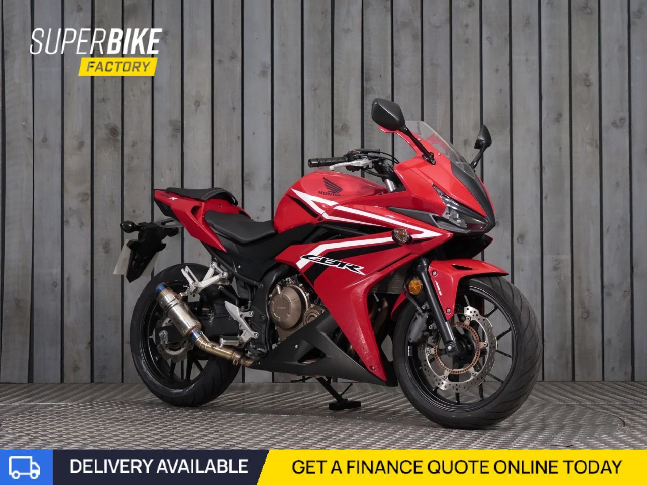 2019 HONDA CBR500R RED with 6200 miles - Used Motorbikes Dealer ...