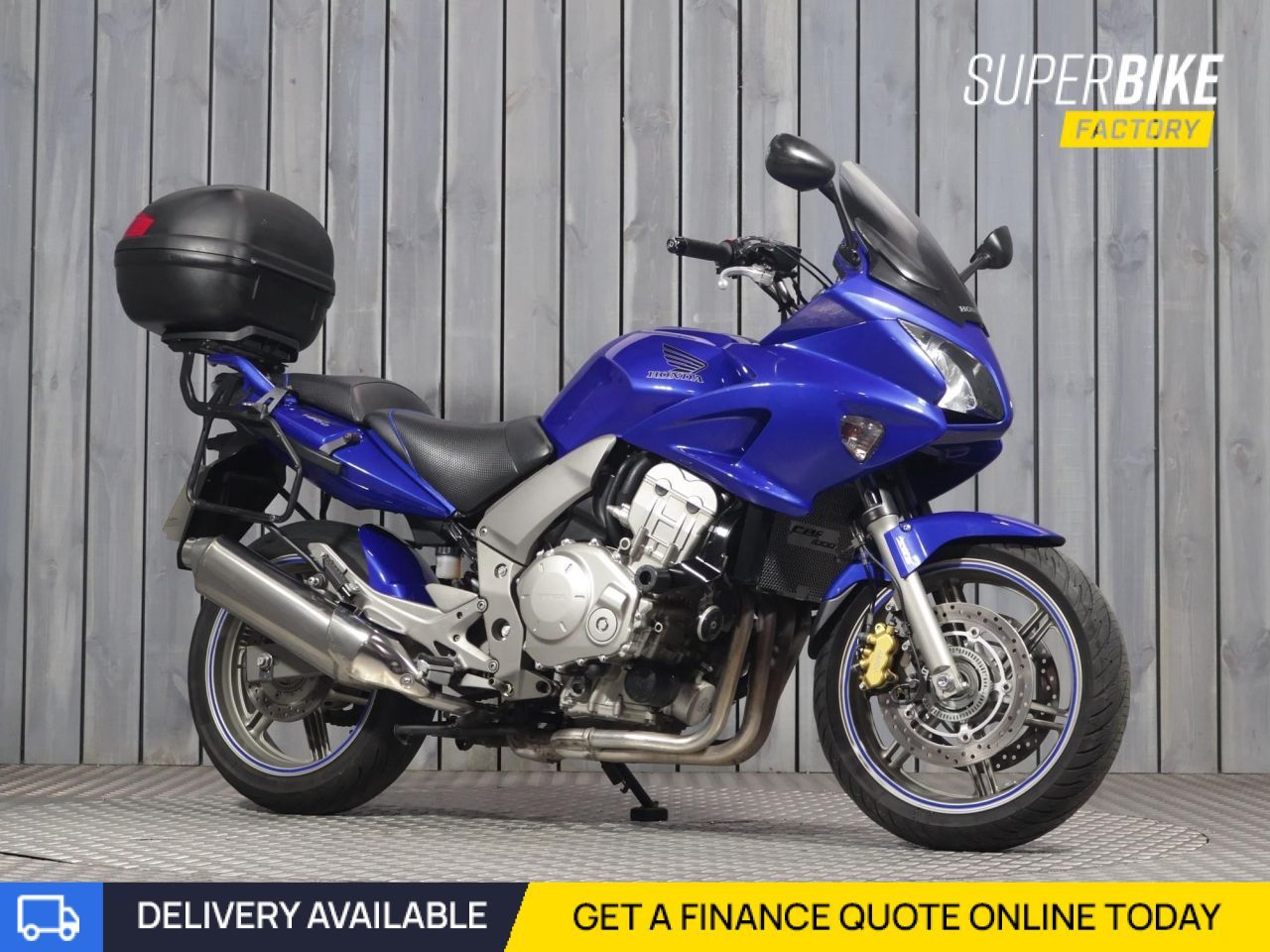 2008 HONDA CBF1000 BLUE with 15476 miles - Used Motorbikes Dealer ...
