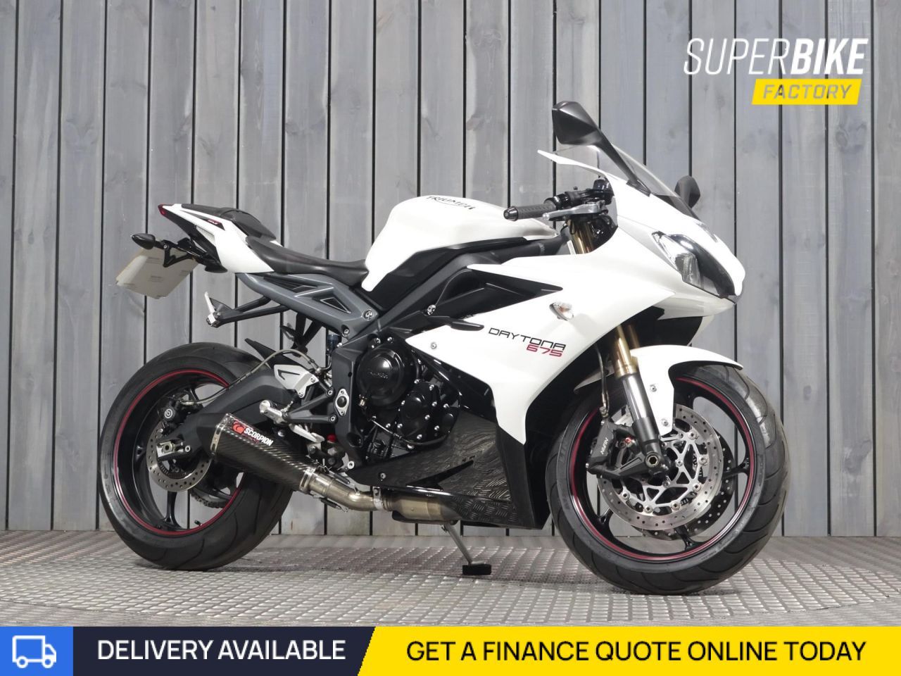 2016 TRIUMPH DAYTONA 675 - 14420 miles | Superbike Factory