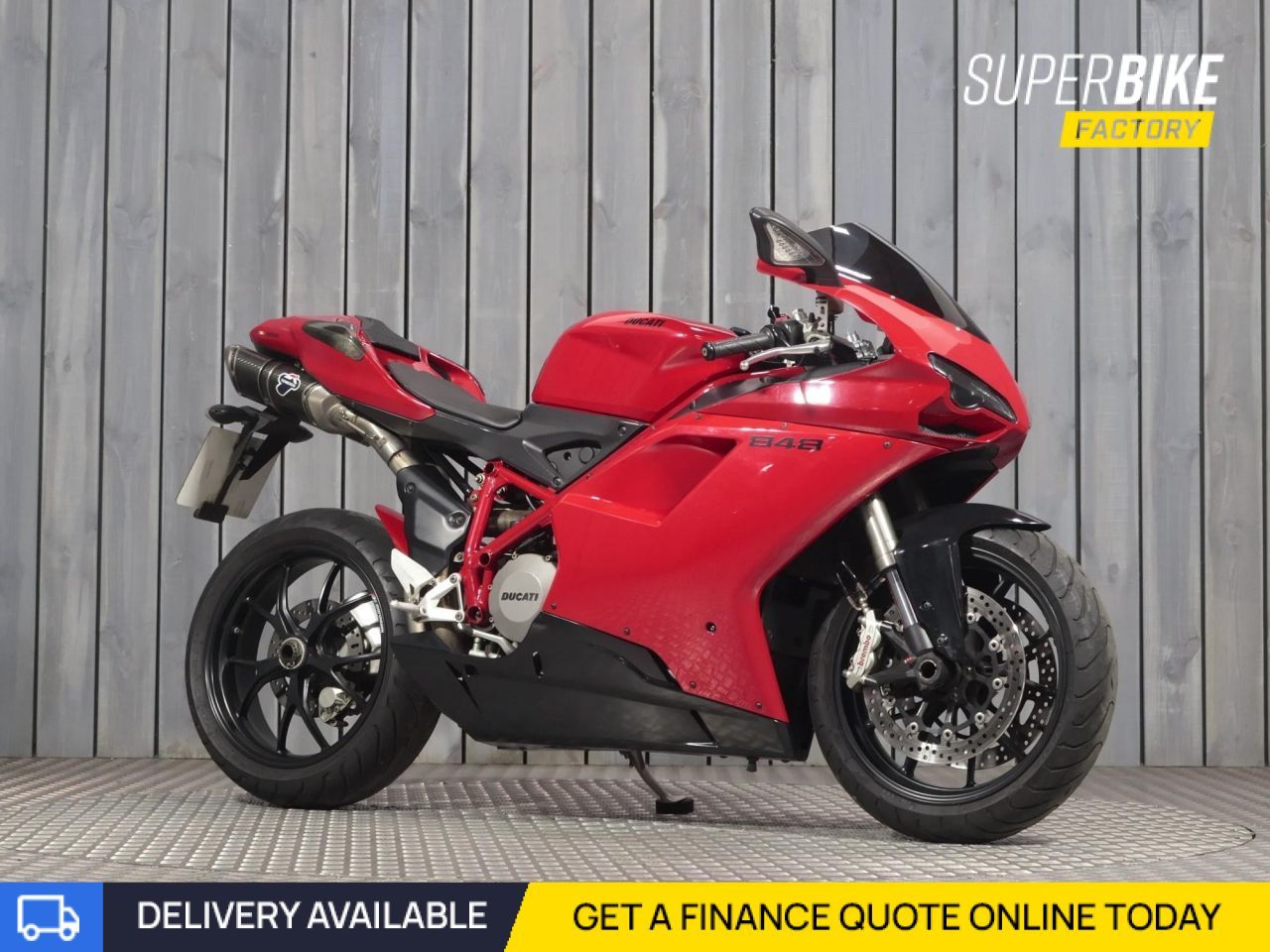 2008 DUCATI 848 RED with 19870 miles - Used Motorbikes Dealer: Cheshire & Donington Park: The ...