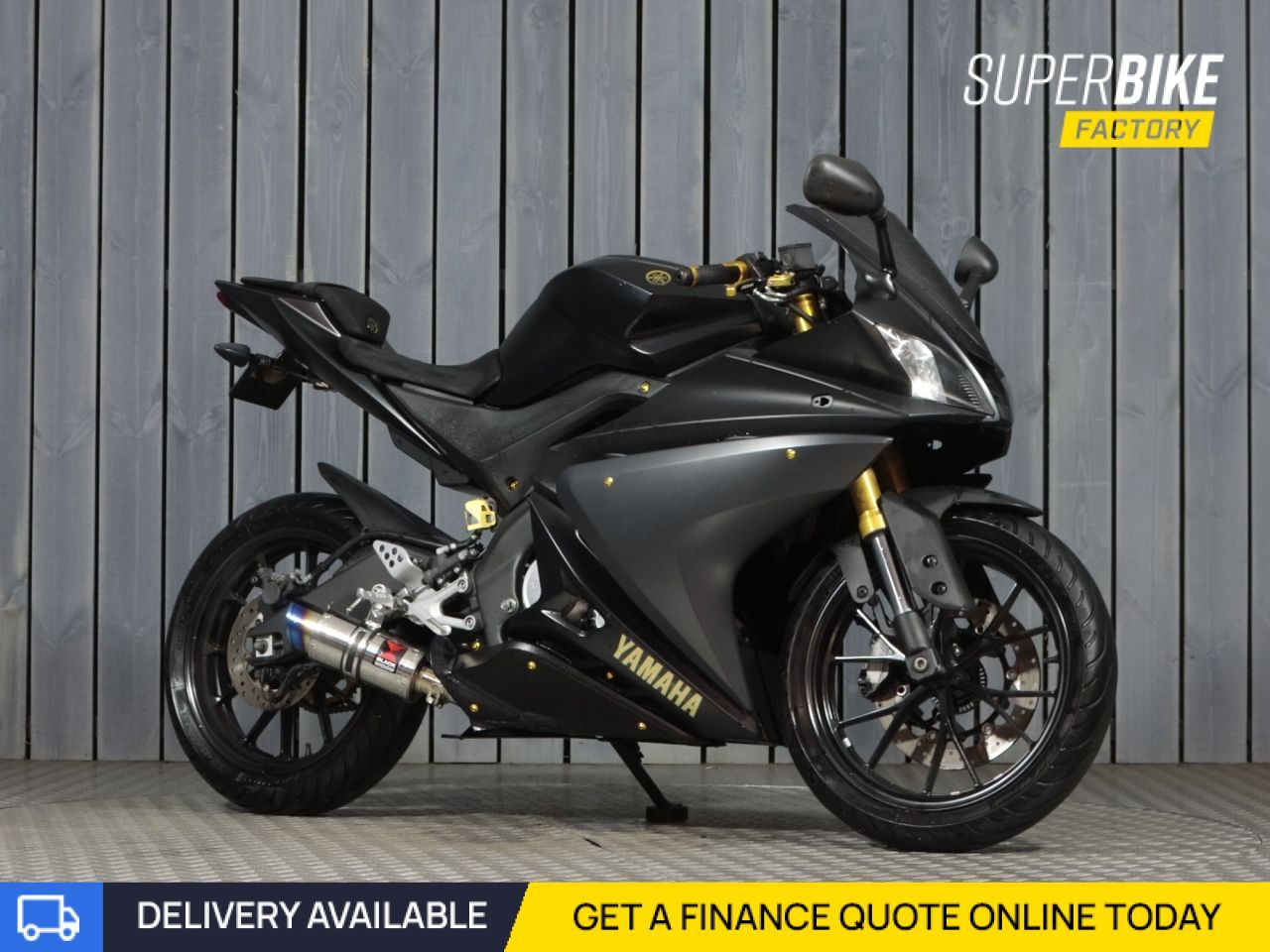 2018 YAMAHA R125 BLACK with 5594 miles - Used Motorbikes Dealer ...