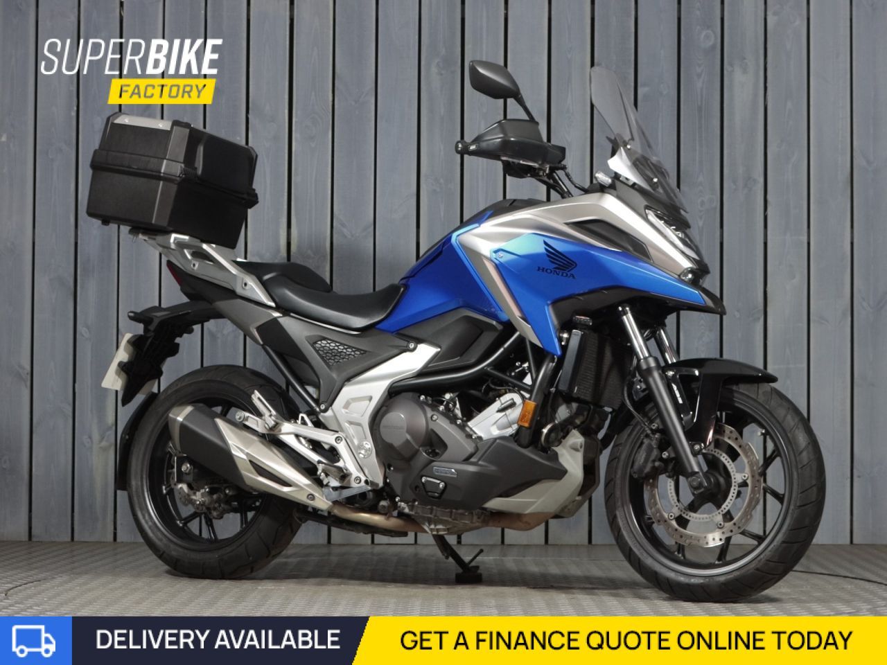 2021 HONDA NC750X BLUE with 5188 miles - Used Motorbikes Dealer ...