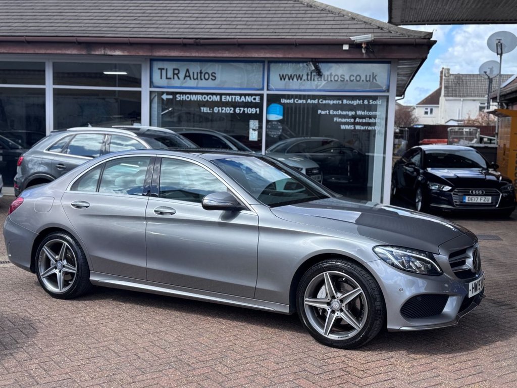 Mercedes-Benz C-Class 1.6 C200 Bluetec Amg Line Saloon 4dr Diesel G ...
